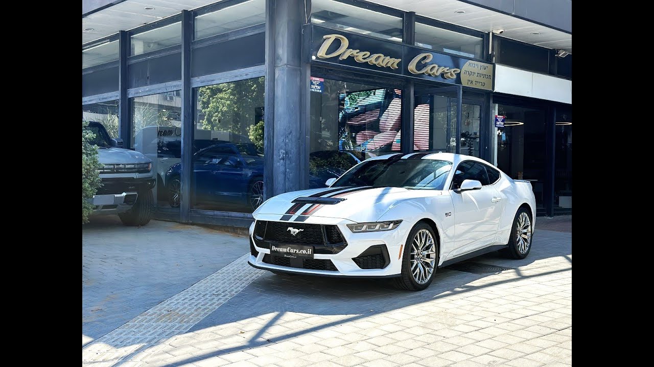 The New Ford Mustang GT המוסטנג החדשה - YouTube