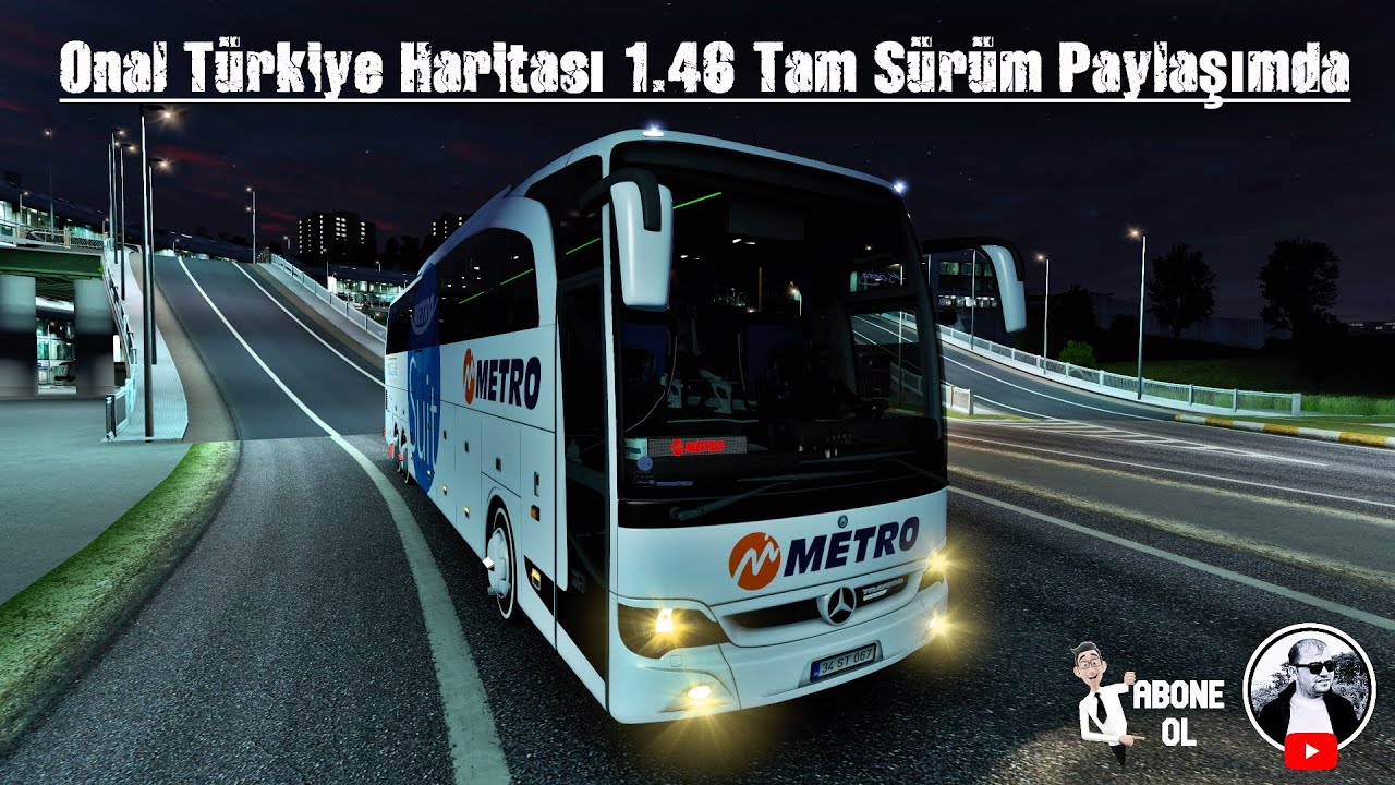 Ets 2 | İstanbul-Sakarya Otogar Seferi | Onal Map 1.46x Tam Sürüm ...