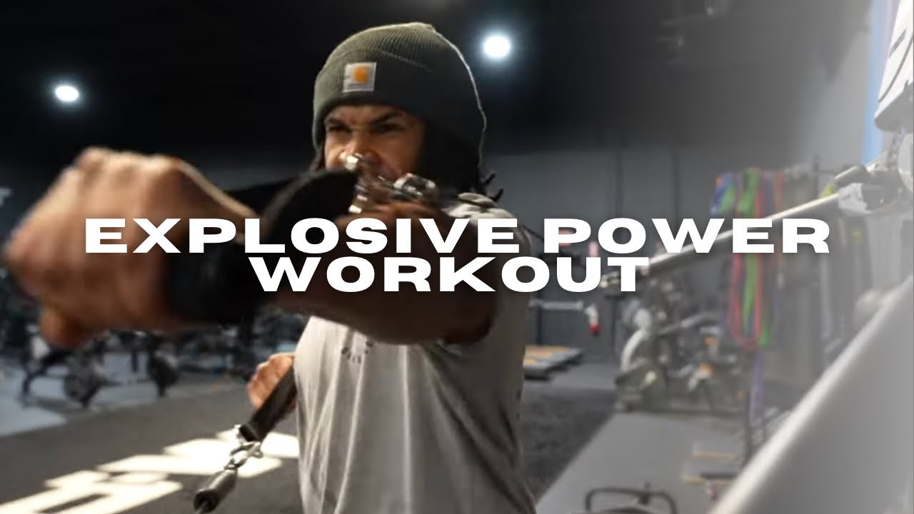 DYNAMIC FULL BODY WORKOUT | EXERCISES FOR EXPLOSIVE POWER AND SPEED ...