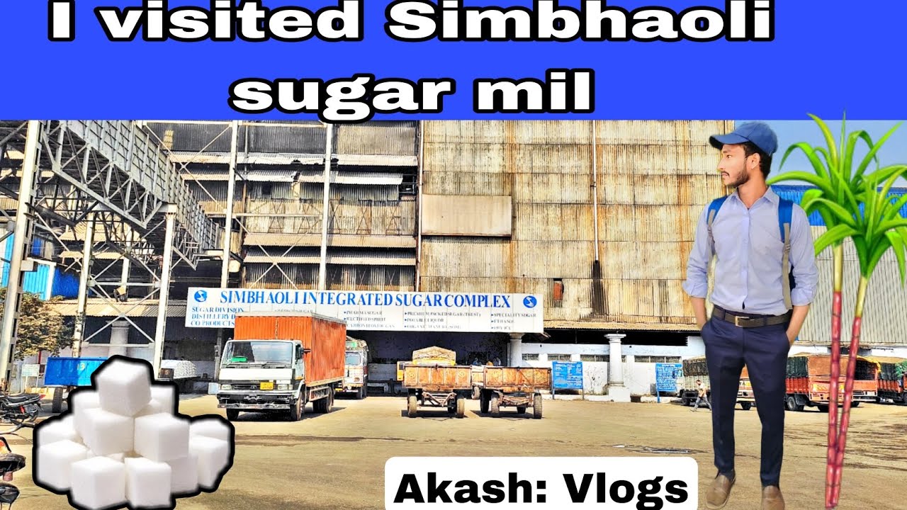 I visited Simbhaoli sugar mill | #sugar #sugarcane #vlog #vlogger # ...