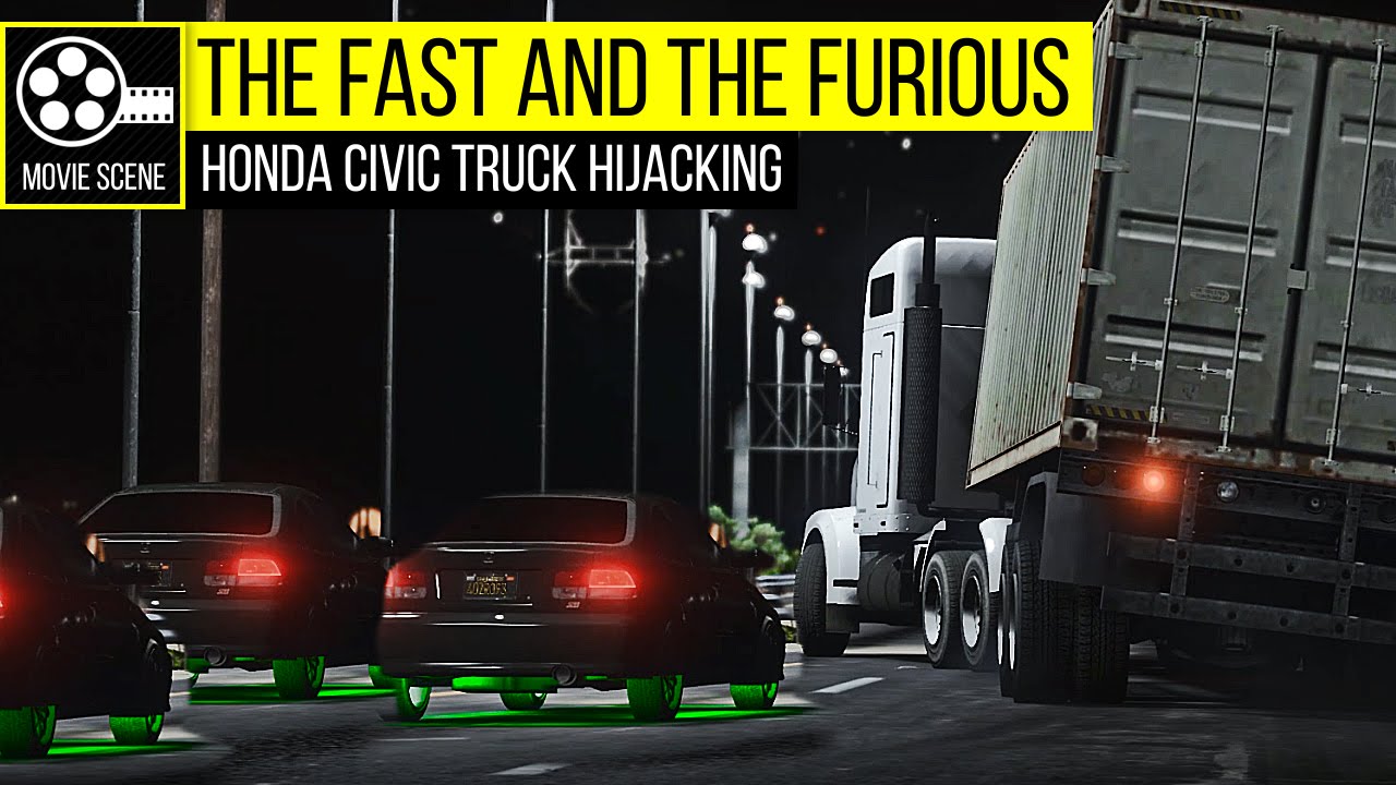 Grand Theft Auto 5 - The Fast and the Furious Honda Civic Truck ...