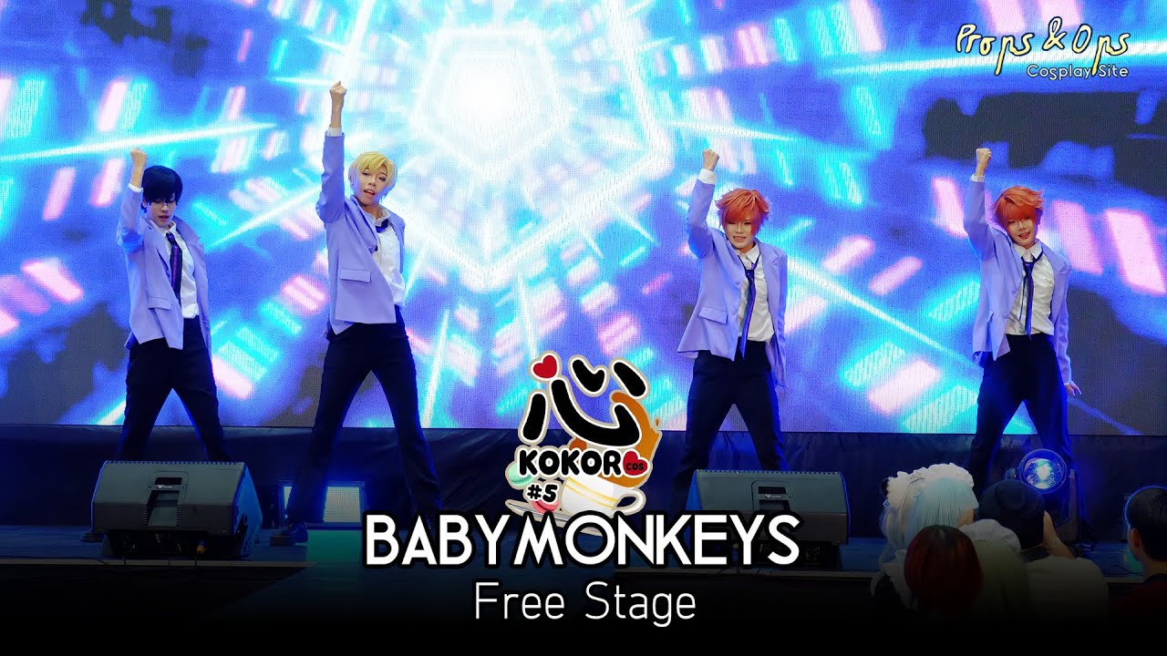 BABYMONKEYS | 07 Free Stage ในงาน KOKORO cos #5 : Maid & Butler - YouTube