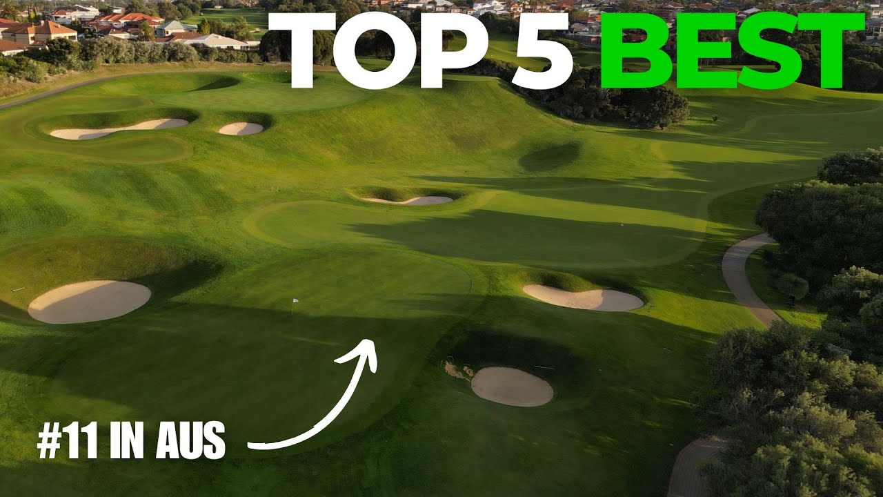 Top 5 Golf Courses in Western Australia (Public Access) - YouTube