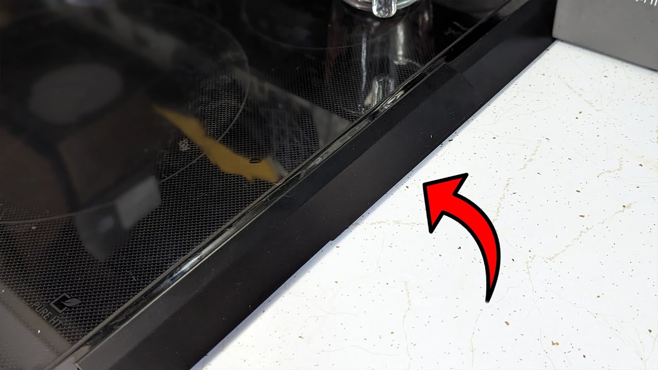 Stop Things From Falling Between Your Stove and Counter! - YouTube