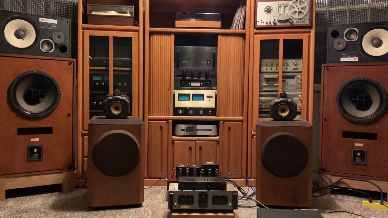 Altec model 17 speakers - YouTube