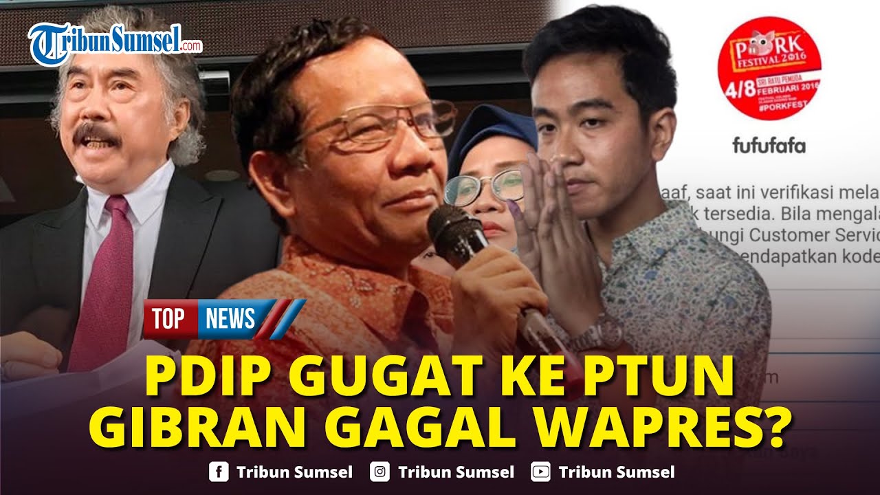 🔴Berpotensi Gagal Dilantik, Nasib Gibran Ditentukan PTUN 10 Oktober ...
