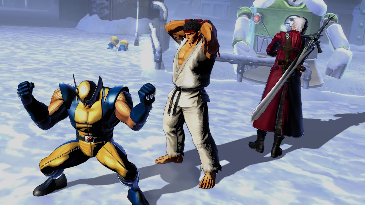 Show Me Your Strength | Ultimate Marvel Vs Capcom 3: Ryu, Wolverine and ...