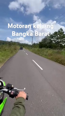 Motoran sambil keliling Bangka barat part 1(parit tiga Jebus) - YouTube