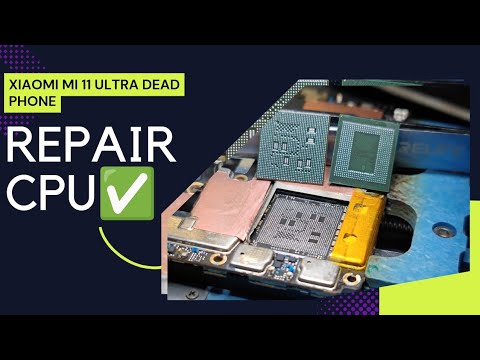 Xiaomi Mi 11 Ultra Dead Phone Repair CPU & RAM Solusinya!!! Hati-Hati ...