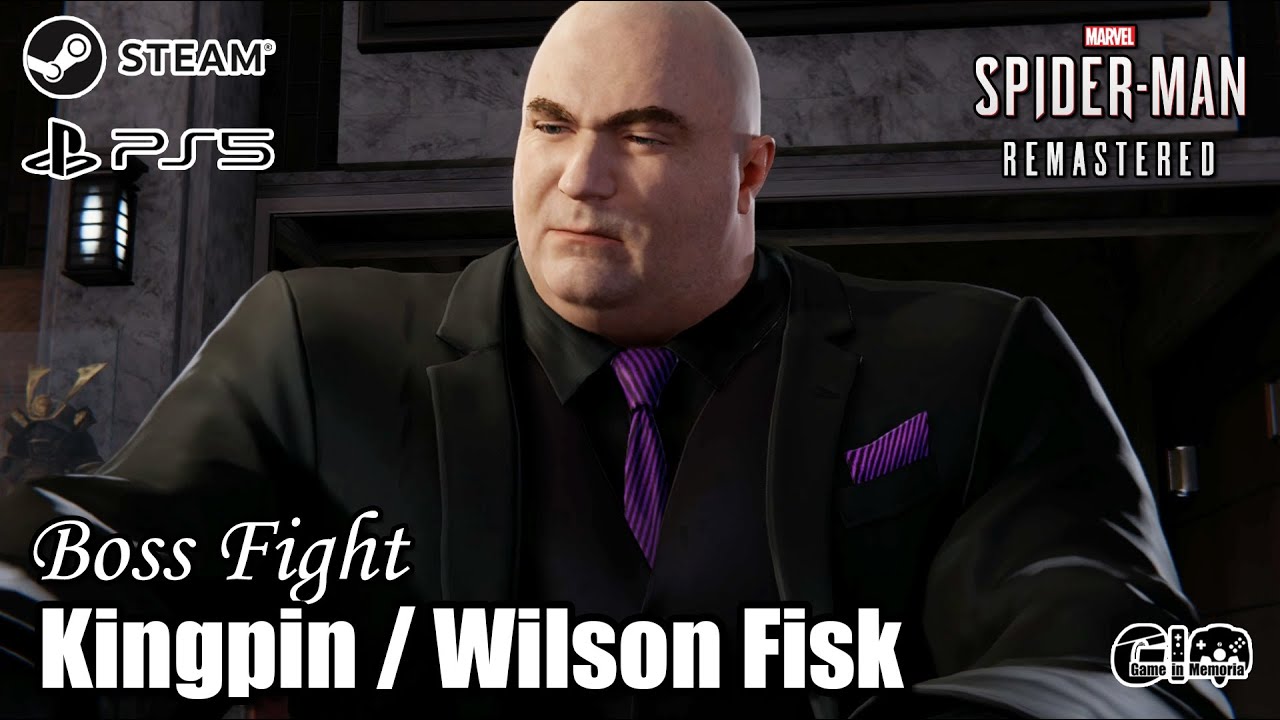 Kingpin Boss Fight - Spider-Man : Remastered - 1080p | PS5 | Windows ...