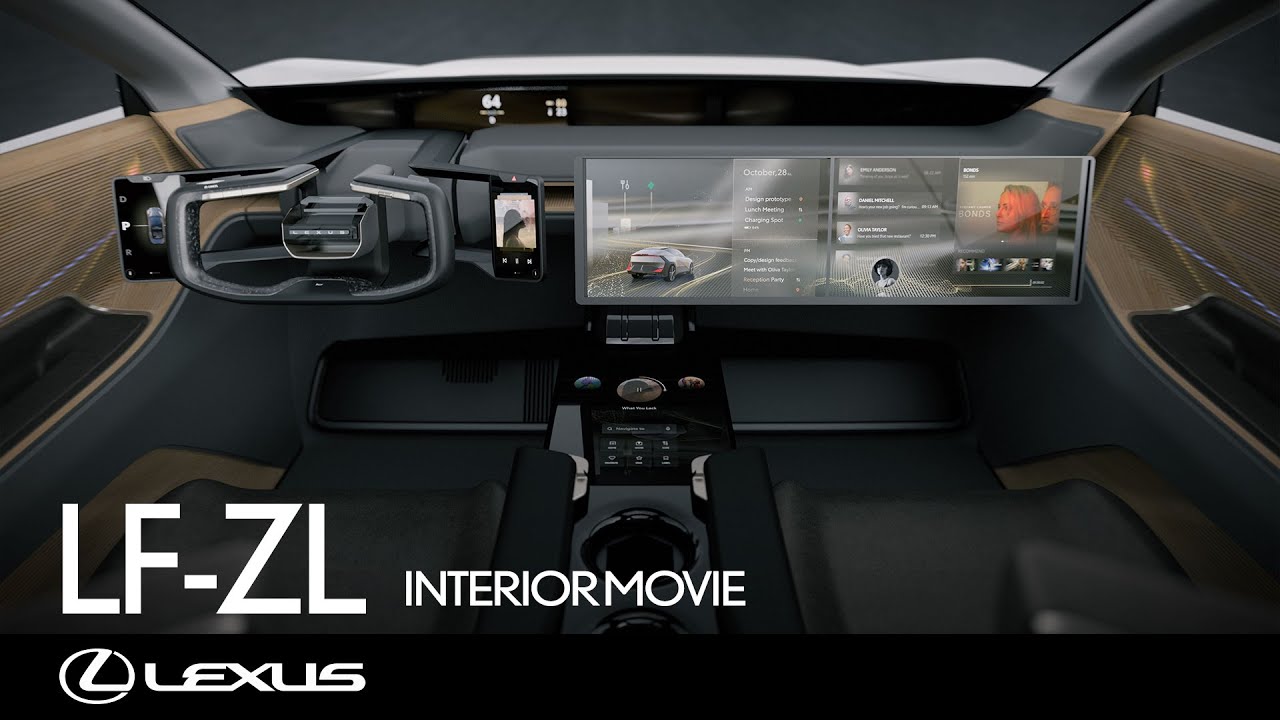 Lexus LF-ZL INTERIOR MOVIE - YouTube