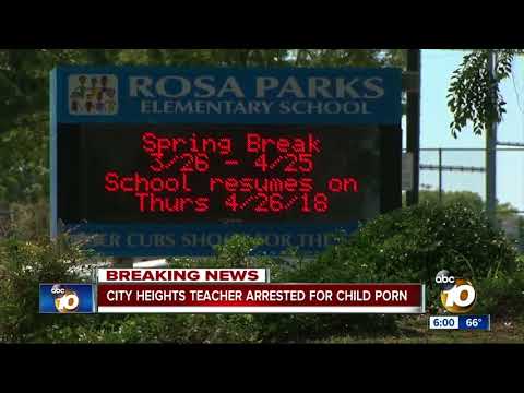 City Heights teacher arrested for child porn
