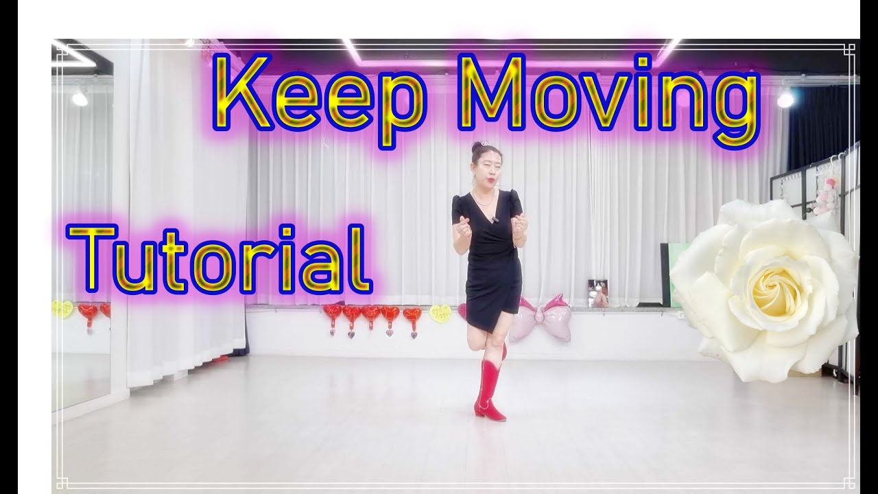 Keep Moving Linedance (Easy Intermediate) 👉🏽 Tutorial 👈🏽 - YouTube