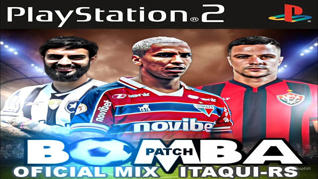 BOMBA PATCH 2025 PS2 ISO ATUALIZADO ABRIL DOWNLOAD - YouTube