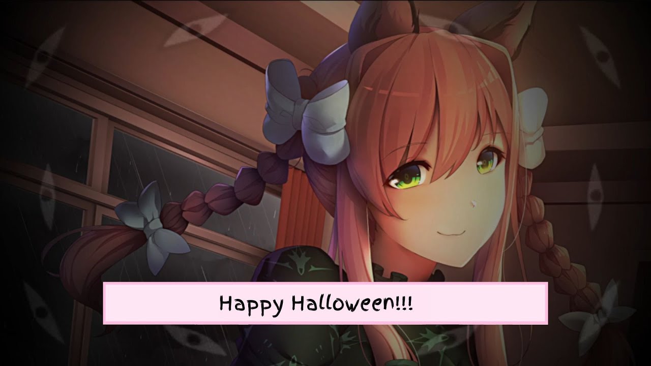 Halloween with catgirl Monika! | Monika After Story #justmonika - YouTube