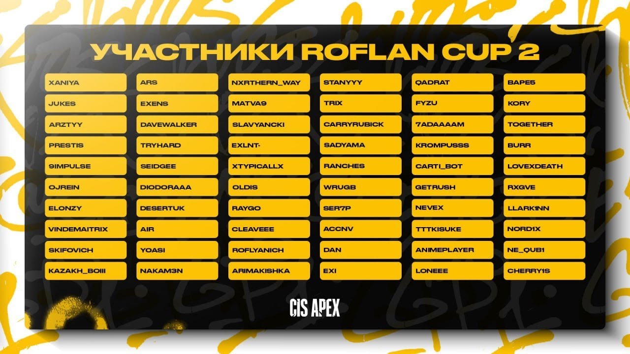 🟥 Играю ТУРНИР ROFLAN CUP 2 под НОВЫЙ !imba ENERGY - qadRaT Apex ...