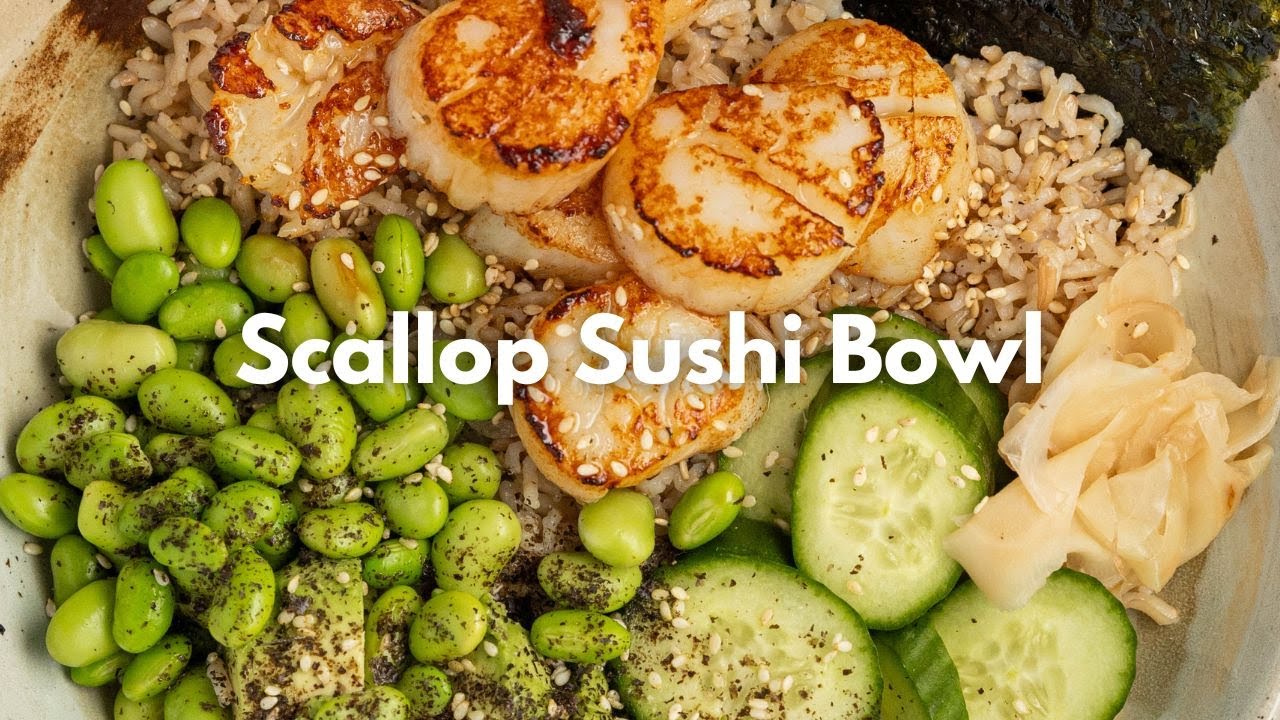 Scallop Sushi Bowl