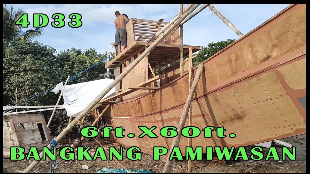 40 bloke yelo karga | Bangkang Pamiwasan 6ftX60ft | 4D33 Makina | Under ...