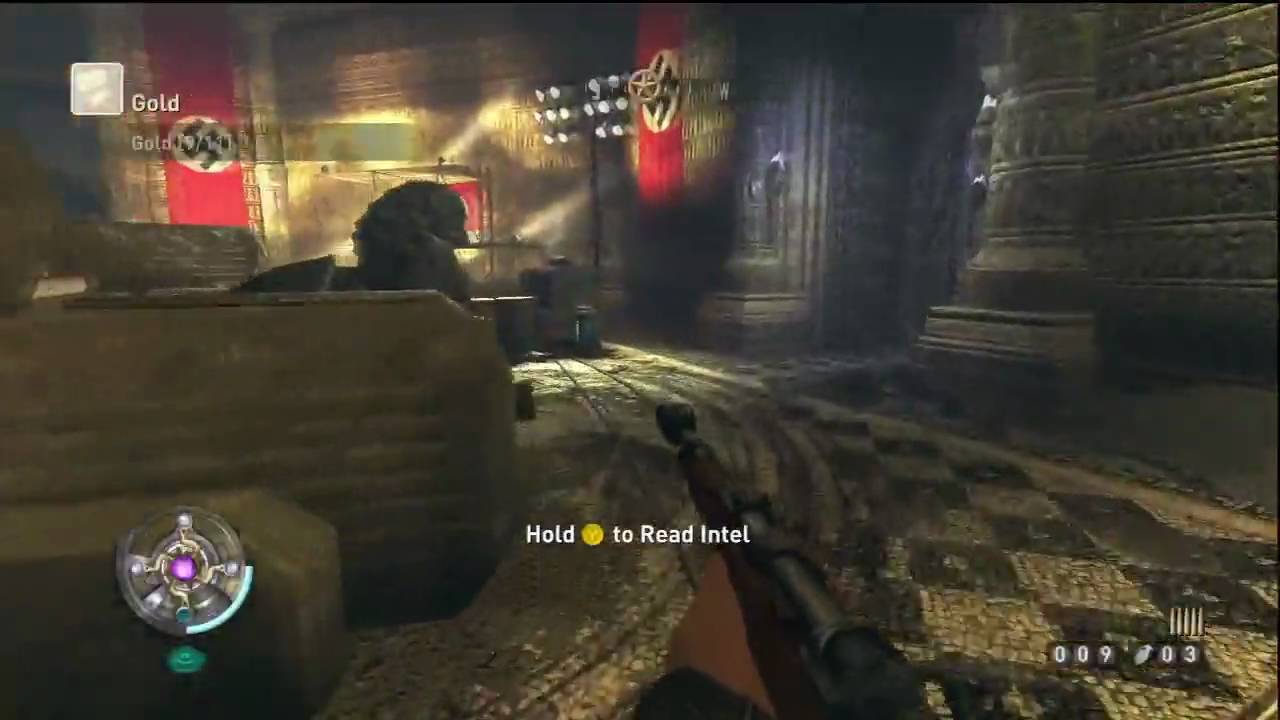 Wolfenstein Uber Difficulty/Collectibles Guide - [05] Dig Site Part 2 ...