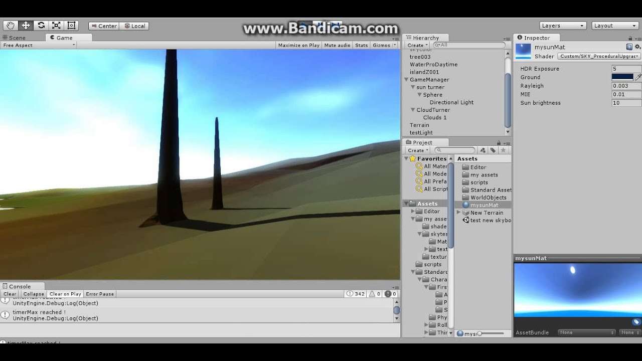 UNITY 5! HDR skybox test.... - YouTube
