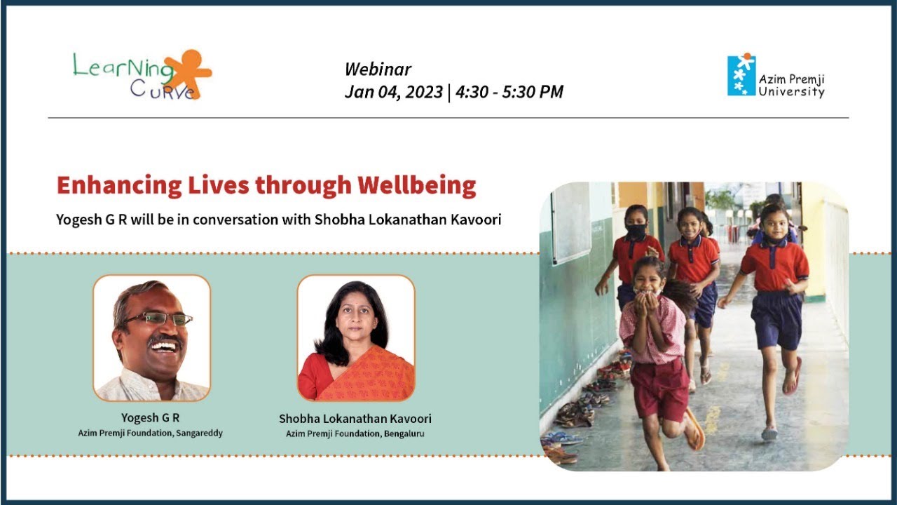 Learning Curve Webinar - Enhancing Lives through Wellbeing - YouTube