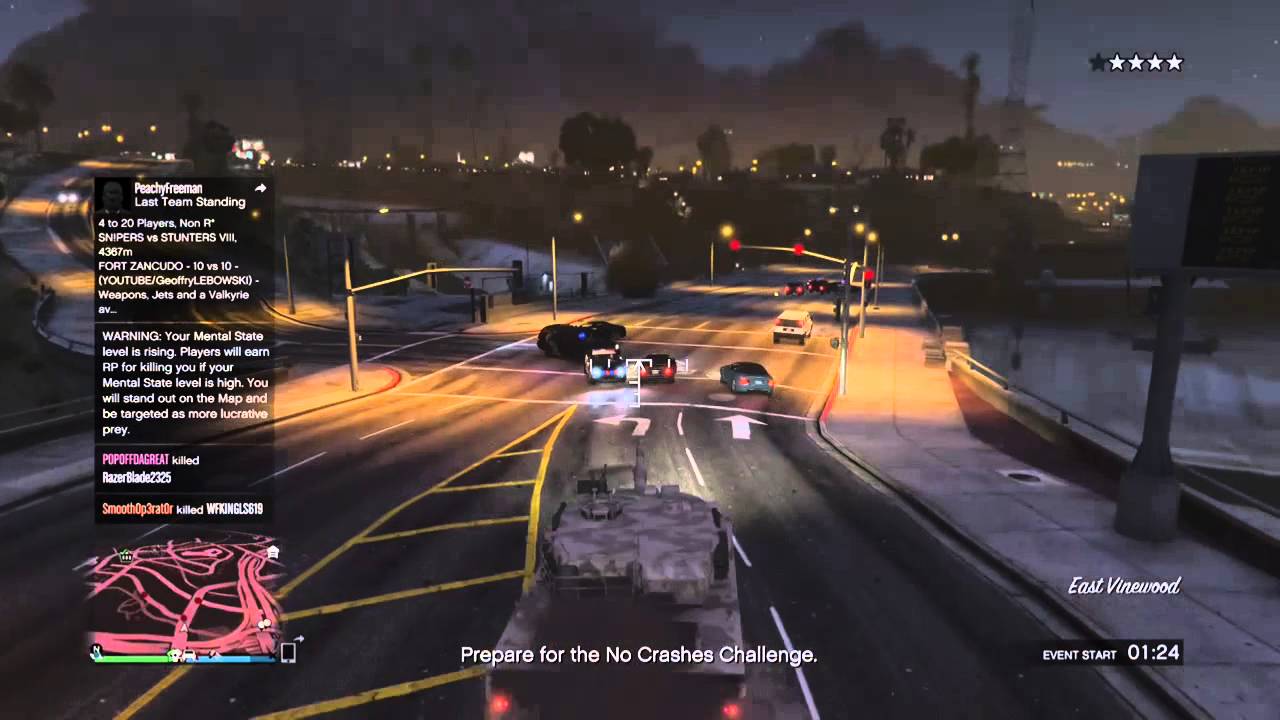 GTA V: Tank rampage!! - YouTube