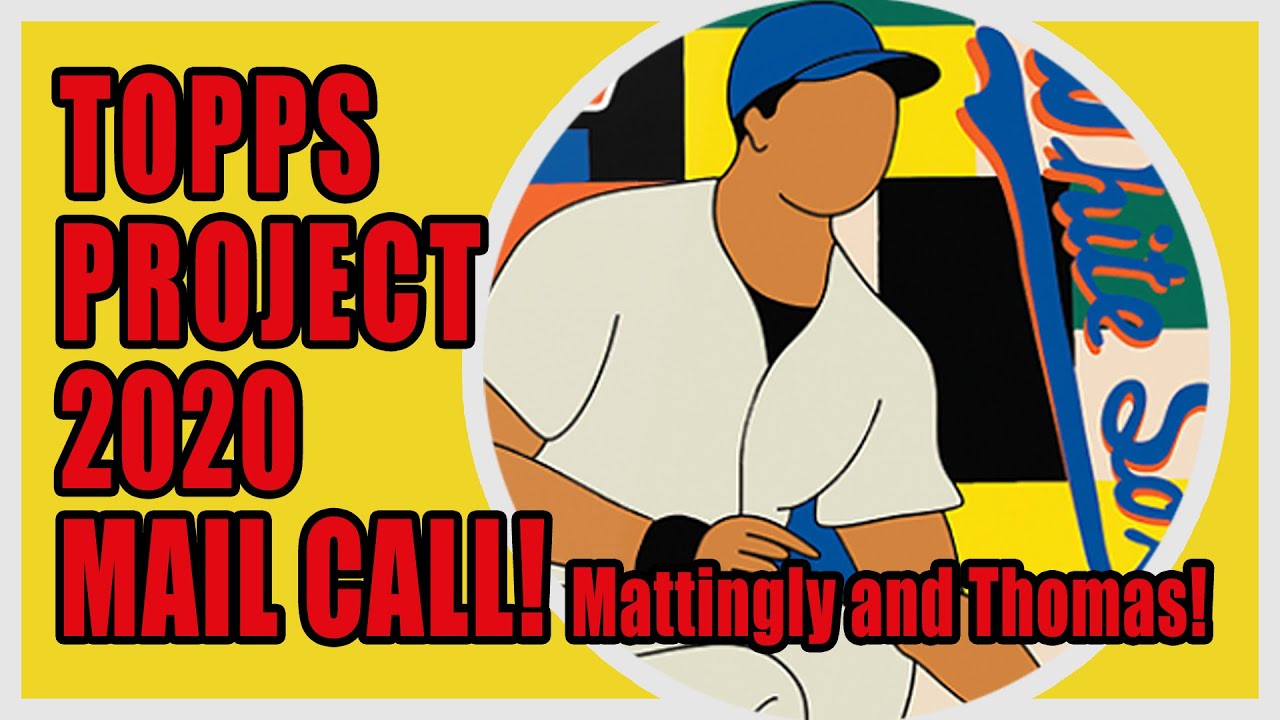 Topps Project 2020 Mail Call! Mr. Cartoon/Mattingly #95 and Fucci/Frank ...