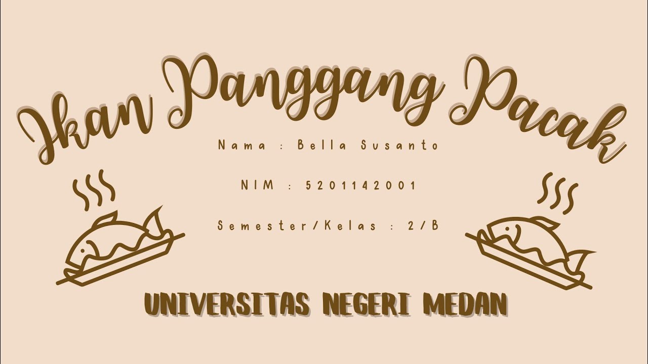 Ikan Panggang Pacak - YouTube