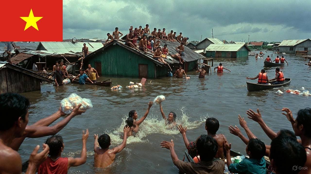 Surviving the Floods… and Relief Finally Arrives!!🙏 - YouTube