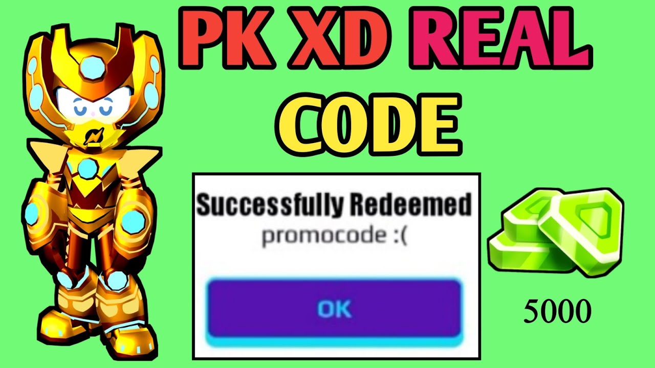 PK XD NEW CODE 🥰 || PK XD REDEEM CODE TODAY || 5000 GEMS PK XD || PK XD ...
