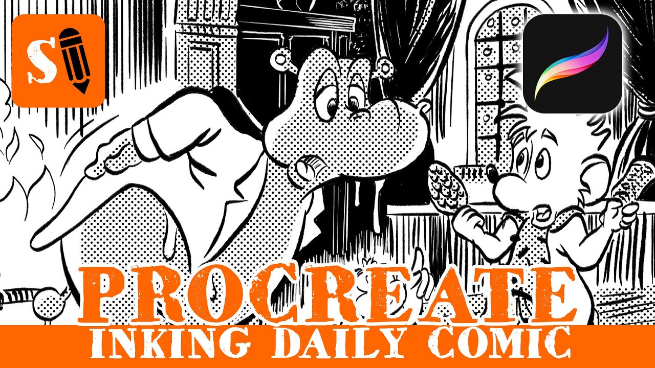 inking Daily Comic Kwab and the Fridgedair page 27 - YouTube