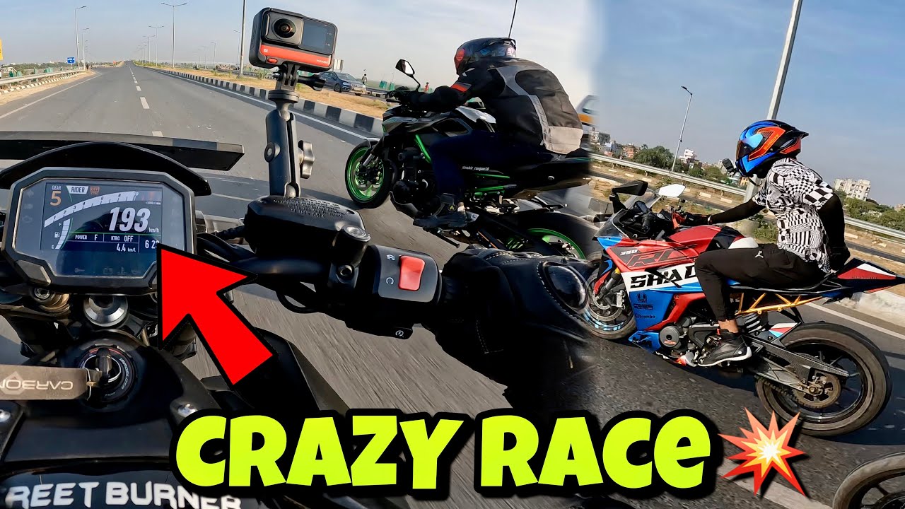 Kawasaki Z900 vs Z900 🚀| Crazy Wheelie's & Drag Race on Sunday Ride💥 ...