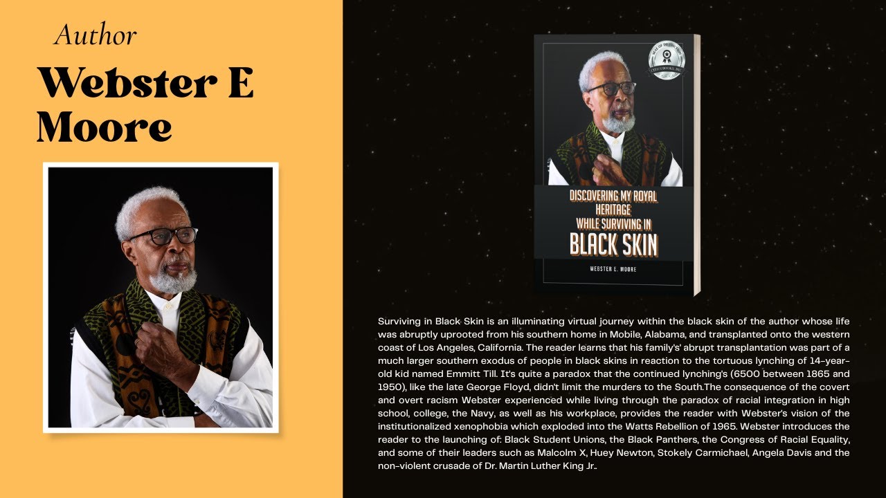 Webster E Moore with Benji Cole from CBS Radio - CITI OF BOOKS - YouTube