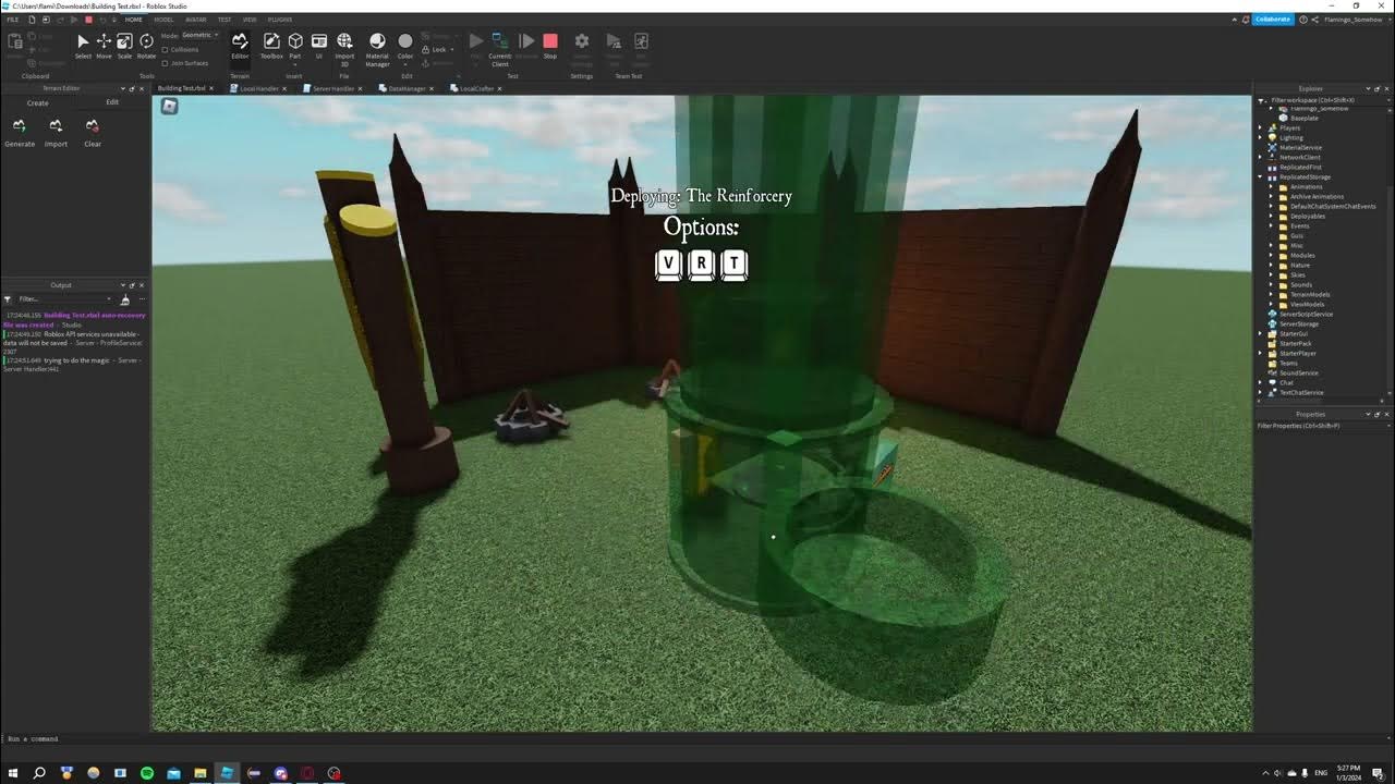 Roblox - Advanced Building System - YouTube