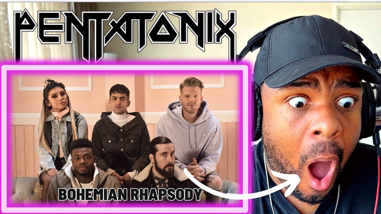 British Rappers FIRST TIME HEARING Pentatonix Bohemiam Rhapsody - YouTube