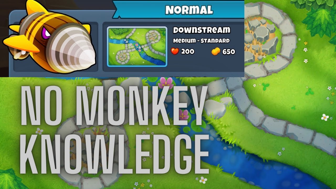 BTD6 Dreadbloon Normal Tutorial - No Monkey Knowledge - Downstream - YouTube