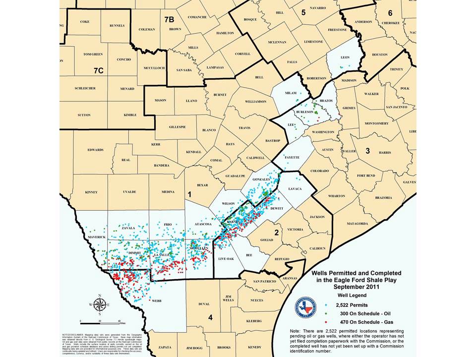Eagle Ford Shale Drilling Permits Time Lapse Video - May 2008 to ...