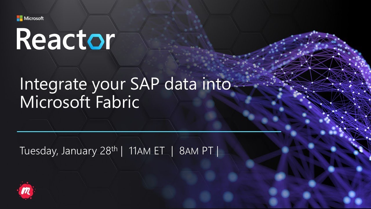 Integrate your SAP data into Microsoft Fabric - YouTube