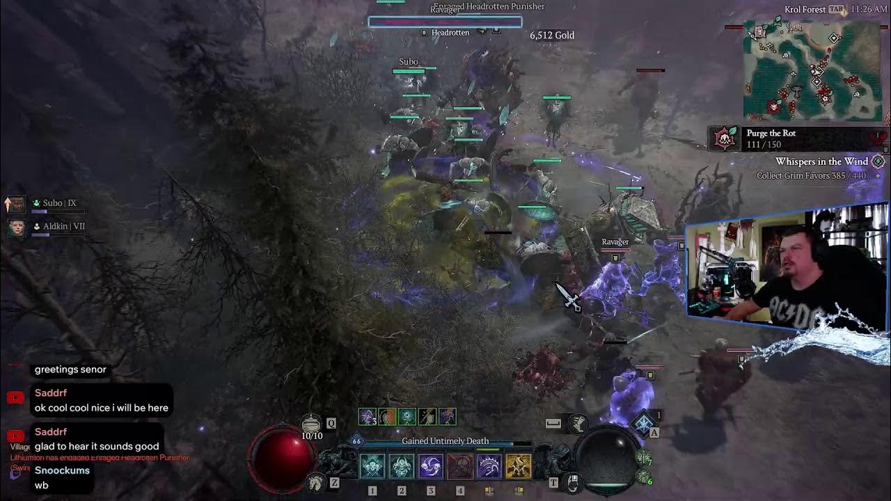 Season 7 Lets Grind Diablo Necro Welcome To The Barracks Youtube