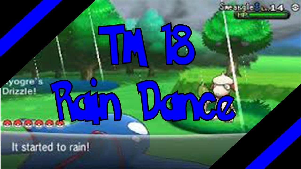 How To Get TM 18 - Rain Dance In Omega Ruby and Alpha Sapphire (Oras ...