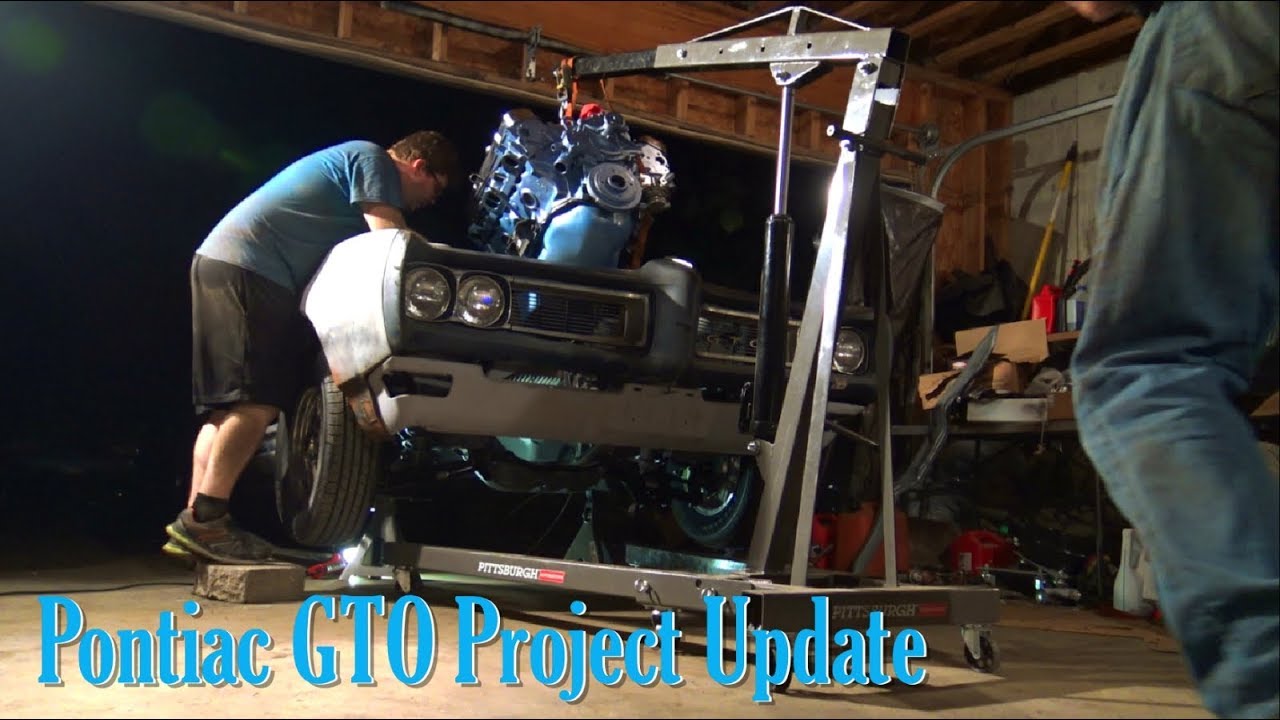 Pontiac GTO Project Car Update - Engine and Trans - Video #9 - YouTube