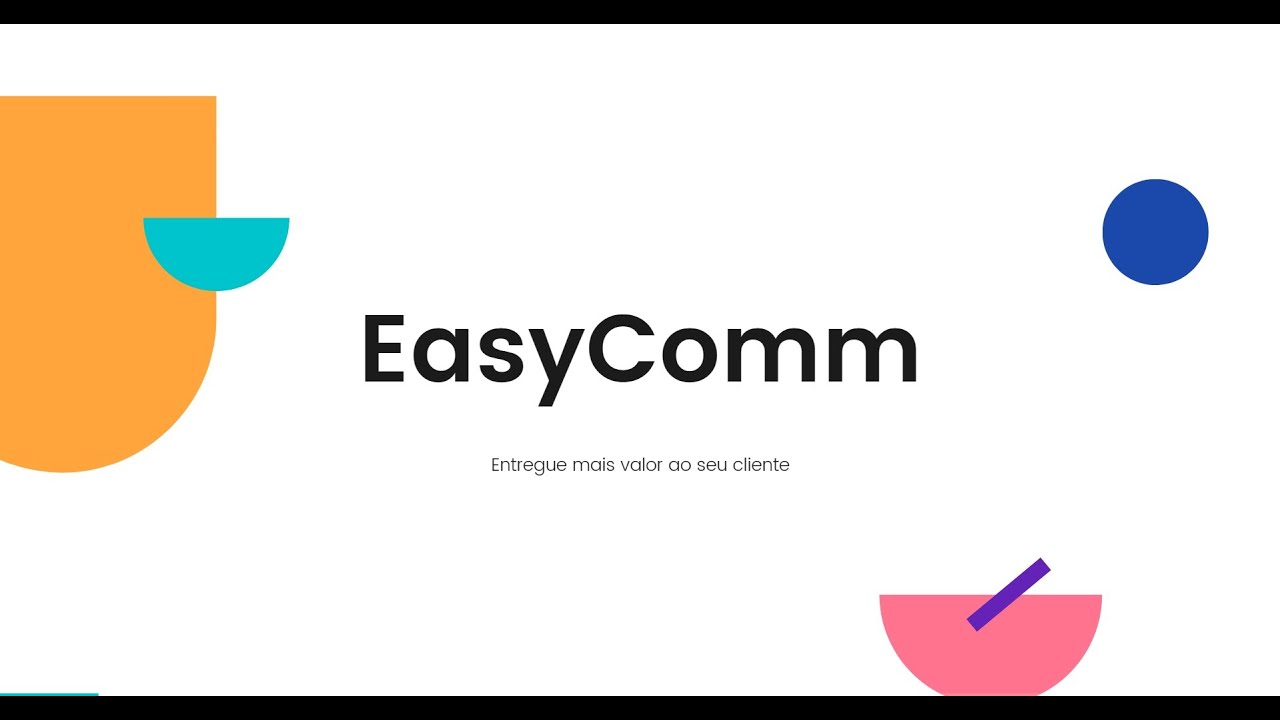 Plataforma EasyComm - YouTube