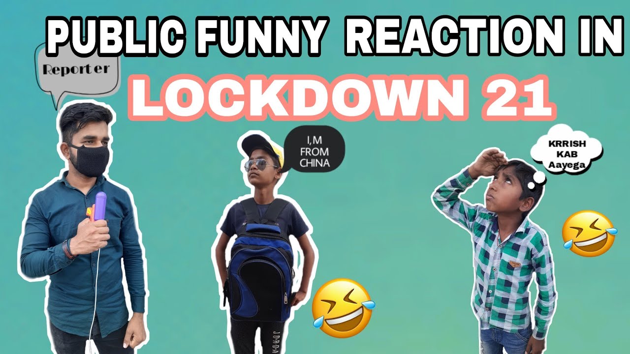 lockdown funny video reporter!lockdown funny video reaction !lockdown ...