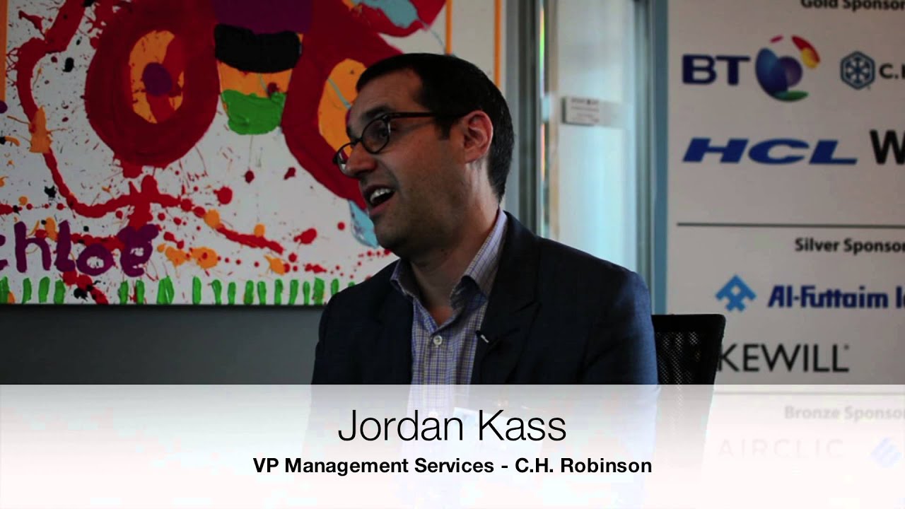 Jordan Kass - VP Management Services - C.H. Robinson on Global Control ...