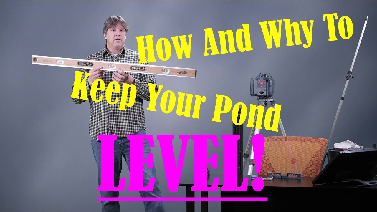Keep Your Pond Level - YouTube