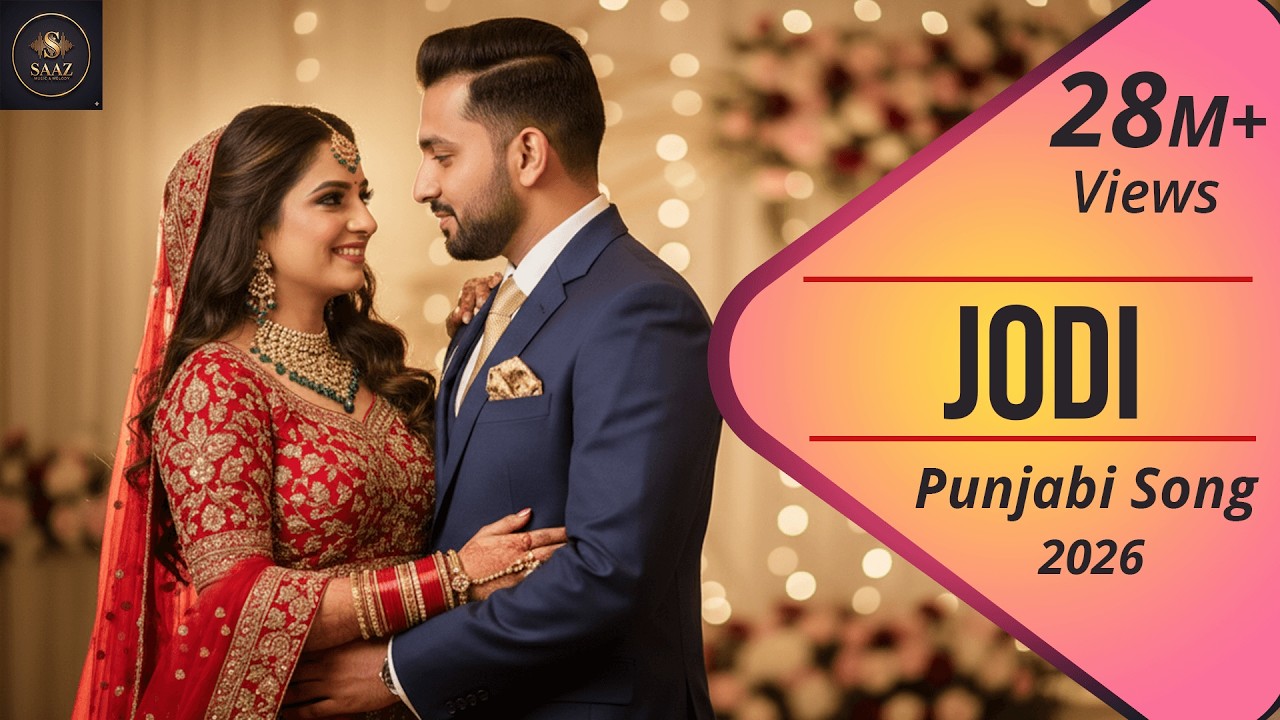 Jodi (Official Video) - New Punjabi Wedding Song 2026 | SAAZ ...
