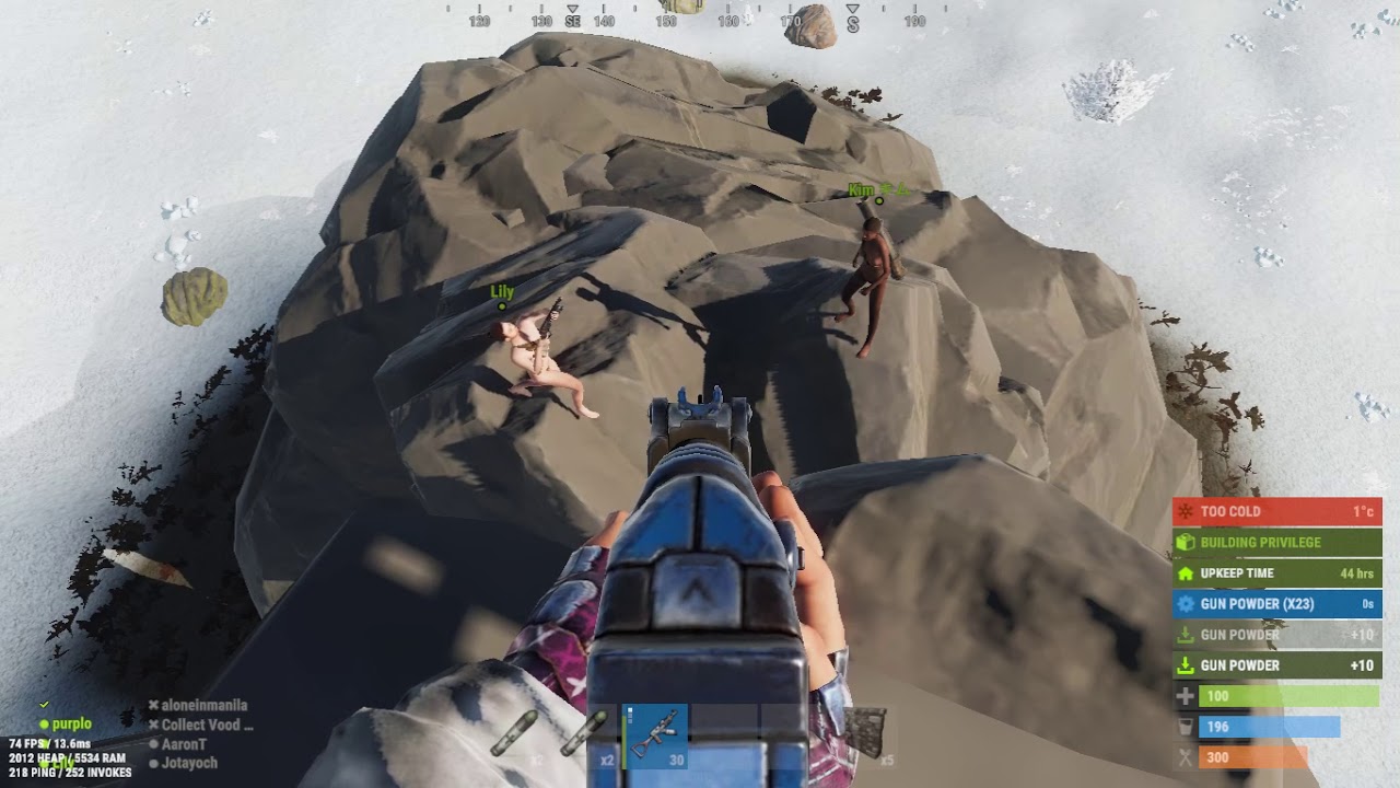 Retarded teammates in Rust - YouTube