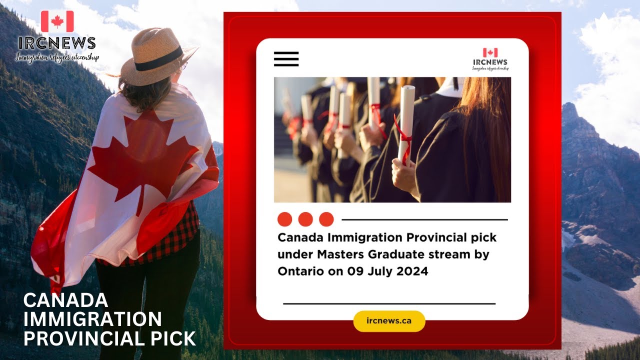 Canada Immigration Provincial pick under Masters Graduate stream by ...