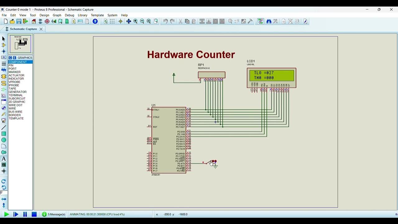 Hardware Counter with 8051 - YouTube