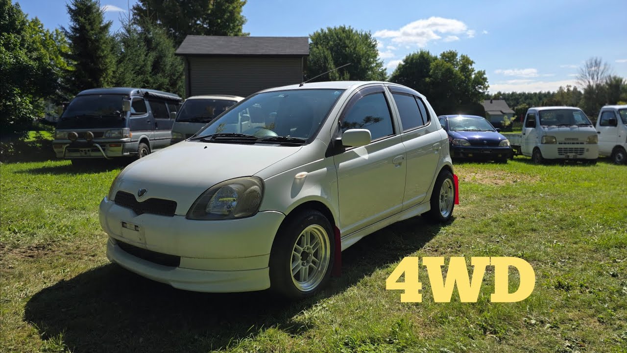 Toyota Vitz 4WD 1999 - YouTube